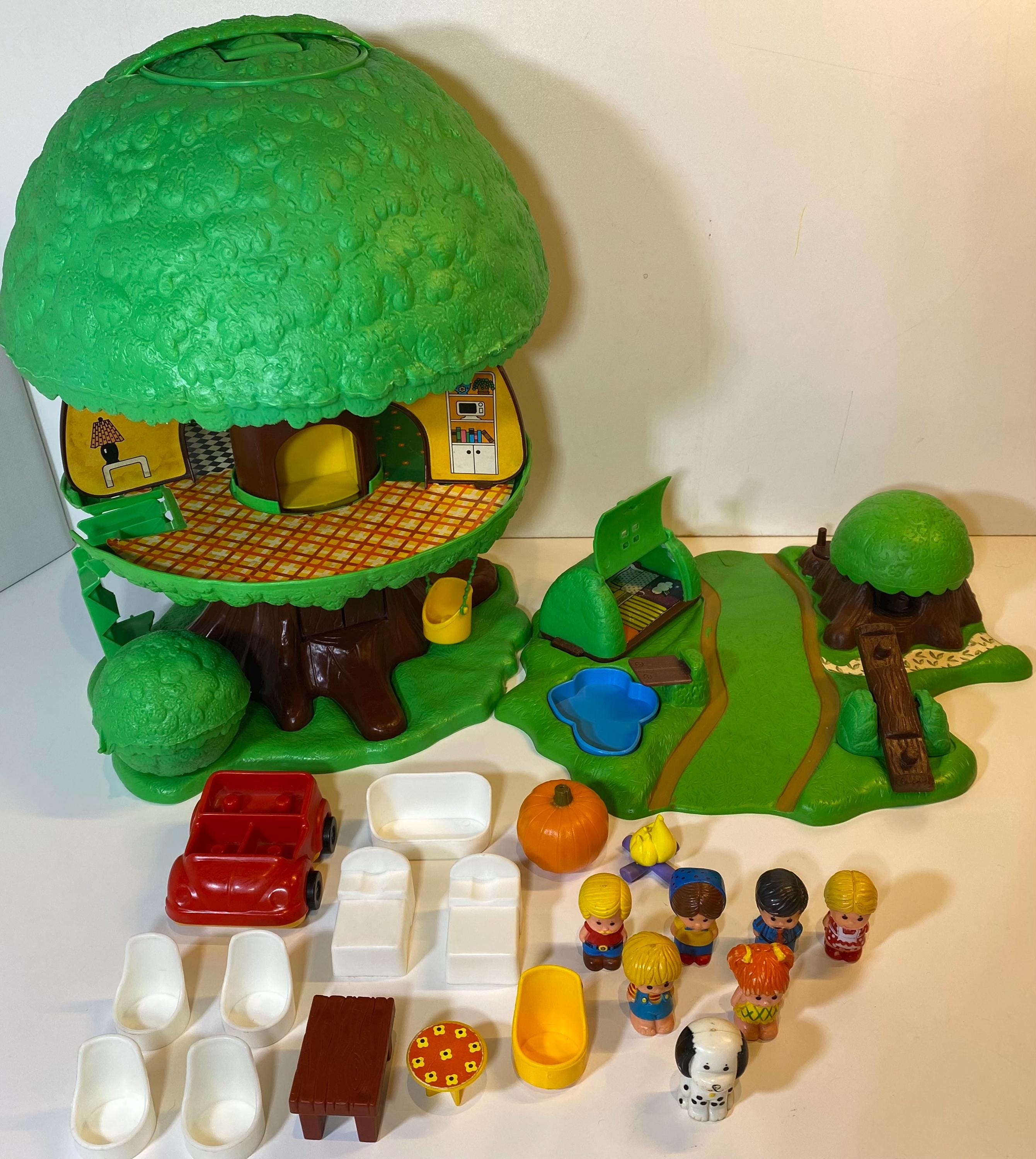 VTG Kenner Family Tree Tots Treehouse, 1975 (dolls )USA , 1977-83 ...