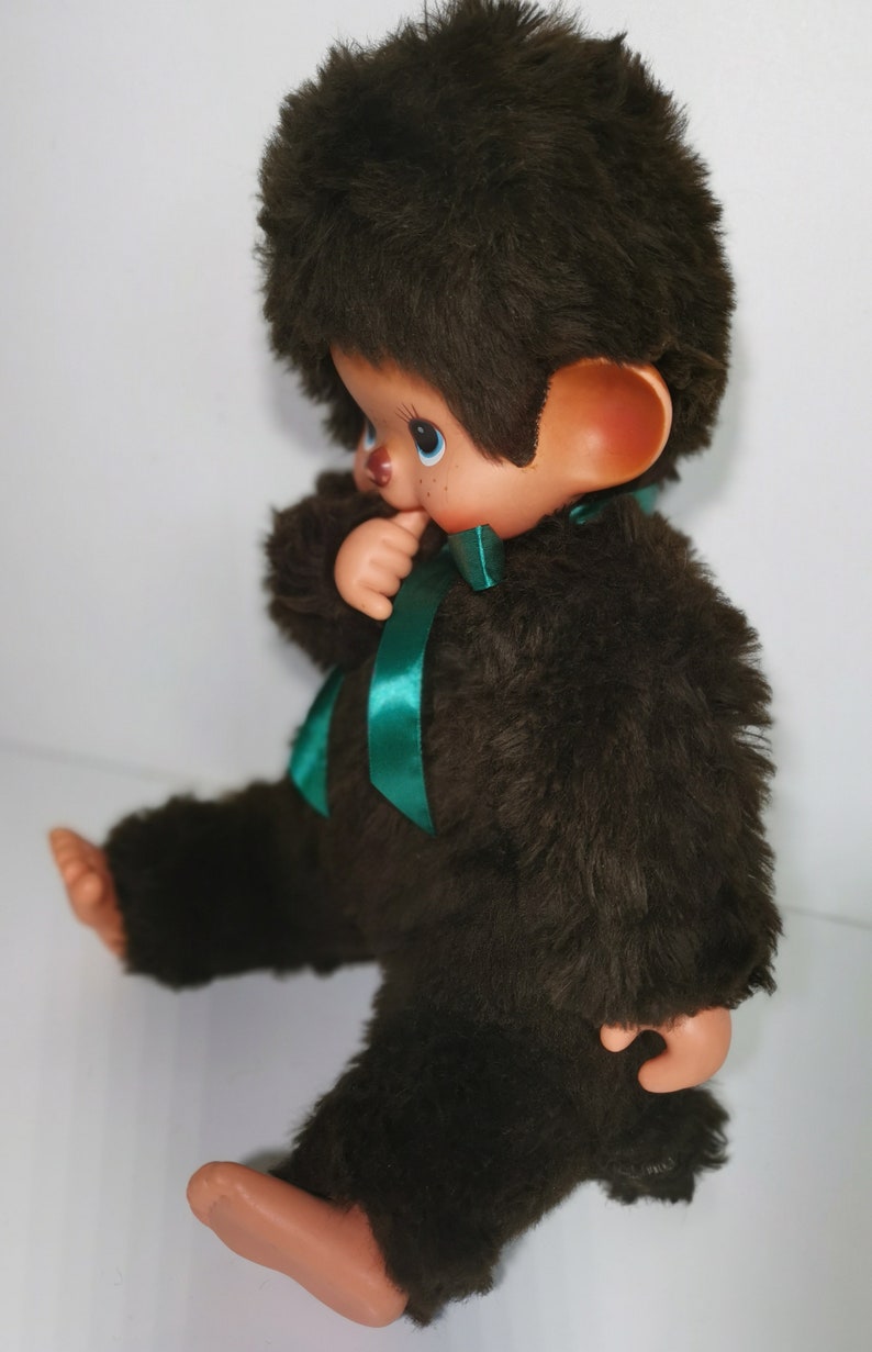 Rare VTG Large Monchichi Toy Land Israel, Large Monchhichi Thumb ...