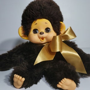 VTG Monchhichi Toho Daisuke Sleep Eyes, Bear Monchhichi Plush Toy 34cm ...