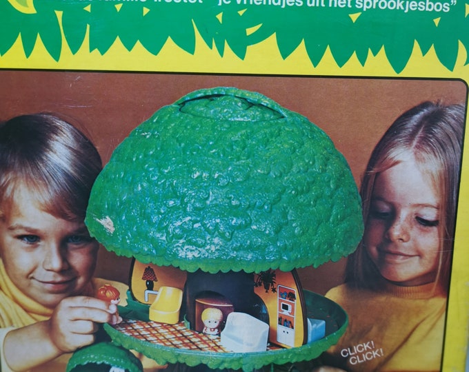 VTG Kenner/clipper Family Tree Tots Treehouse, 1975 (dolls )USA , 1977 ...