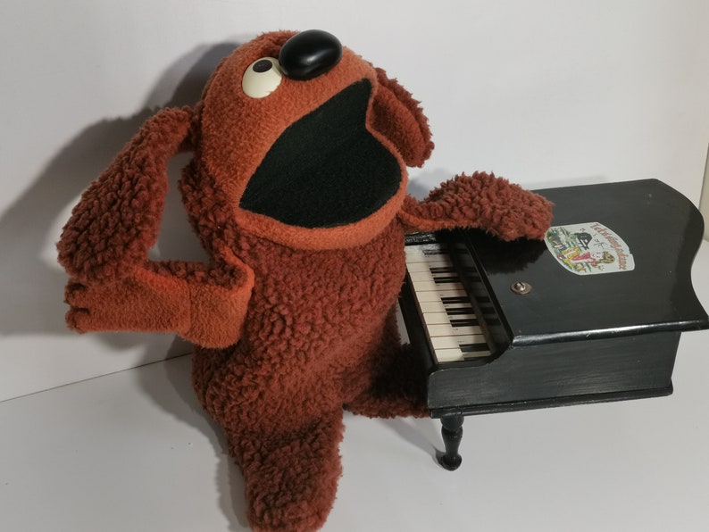 Jim Henson Rowlf the Dog Muppet Doll 852 Vintage Rowlf Muppet - Etsy