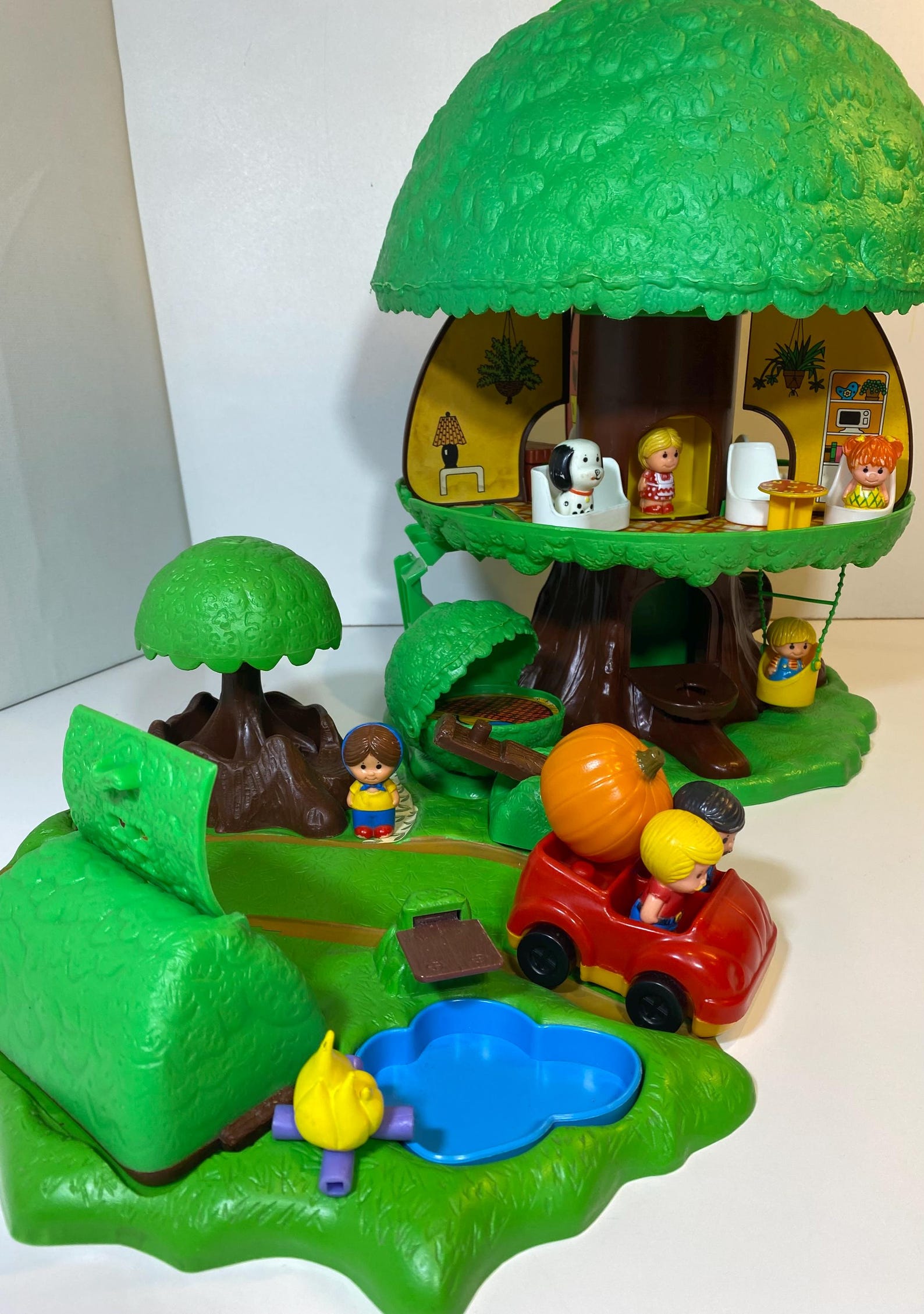 VTG Kenner Family Tree Tots Treehouse, 1975 (dolls )USA , 1977-83 ...