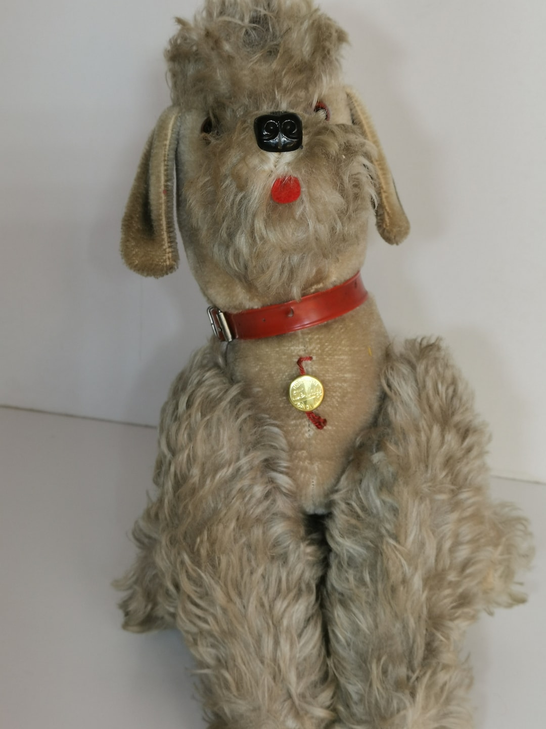 VTG Hermann Teddy Original Plush Toy Dog, German Plush Toy, Mohair ...