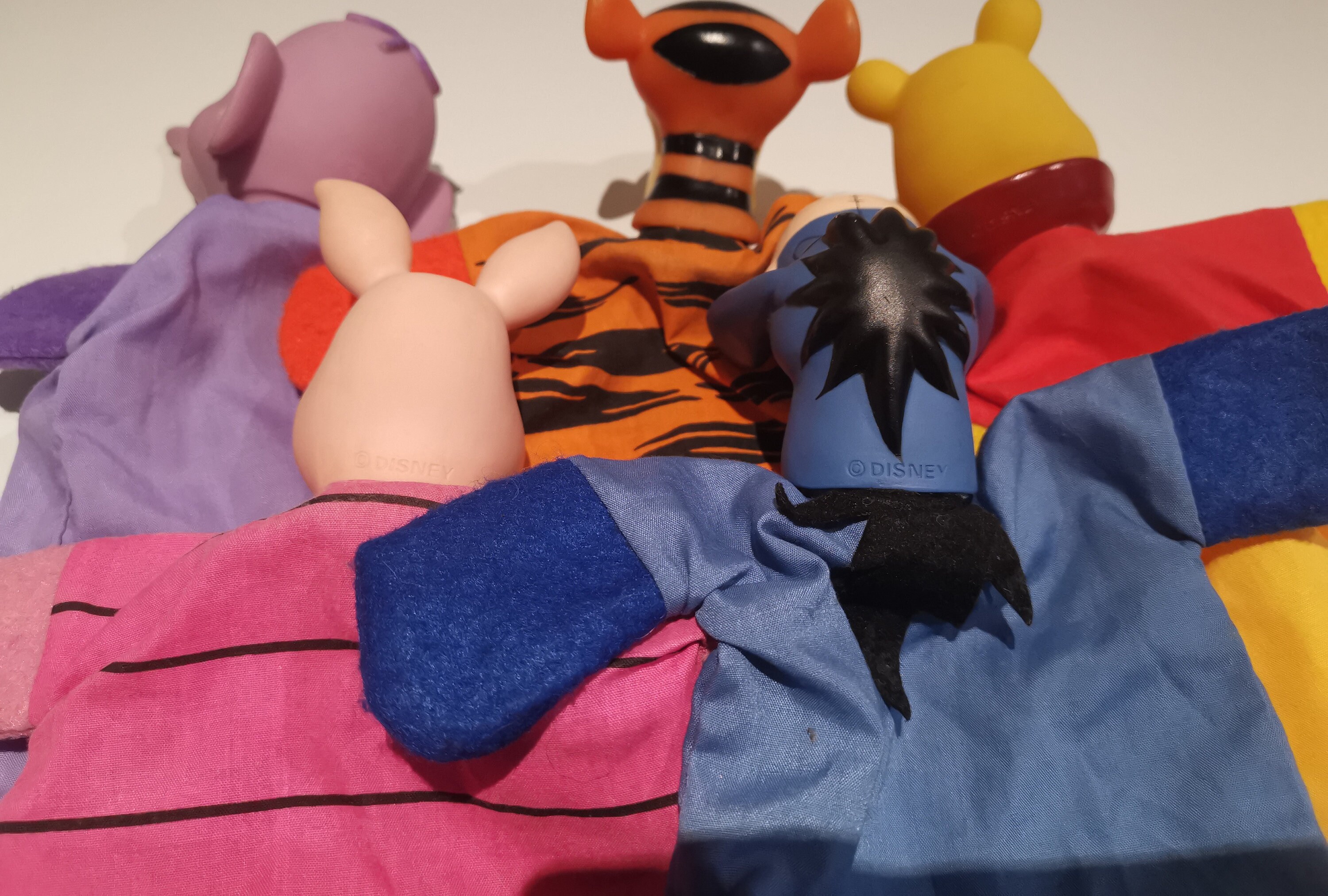 VTG Winnie the Pooh Hand Puppets Disney Toy. Puppet Theatre - Etsy