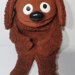 Jim Henson Rowlf the Dog Muppet Doll #852 Vintage Rowlf Muppet Hand ...