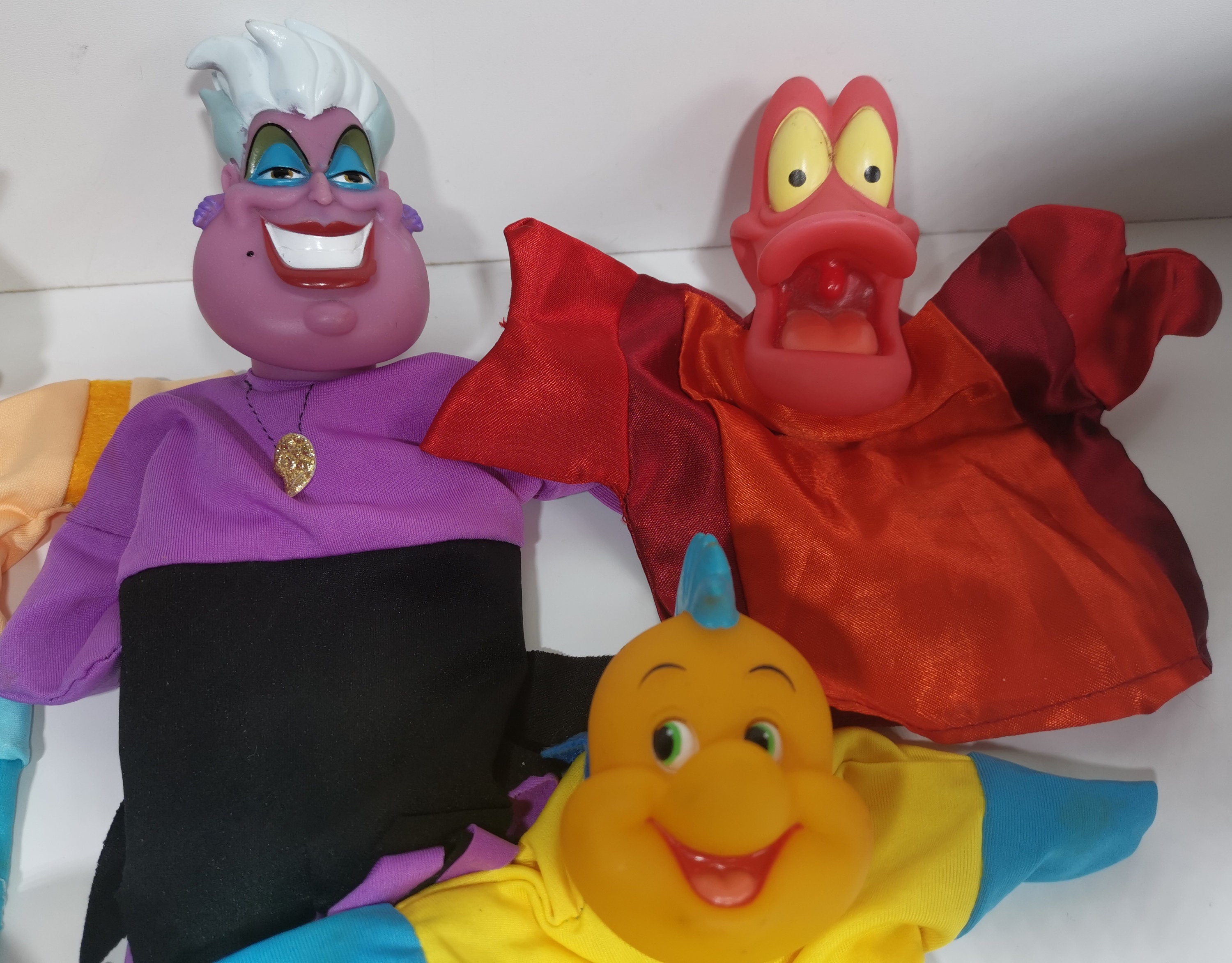 Mermaid DISNEY old Puppets Cartoon Characters the Little - Etsy