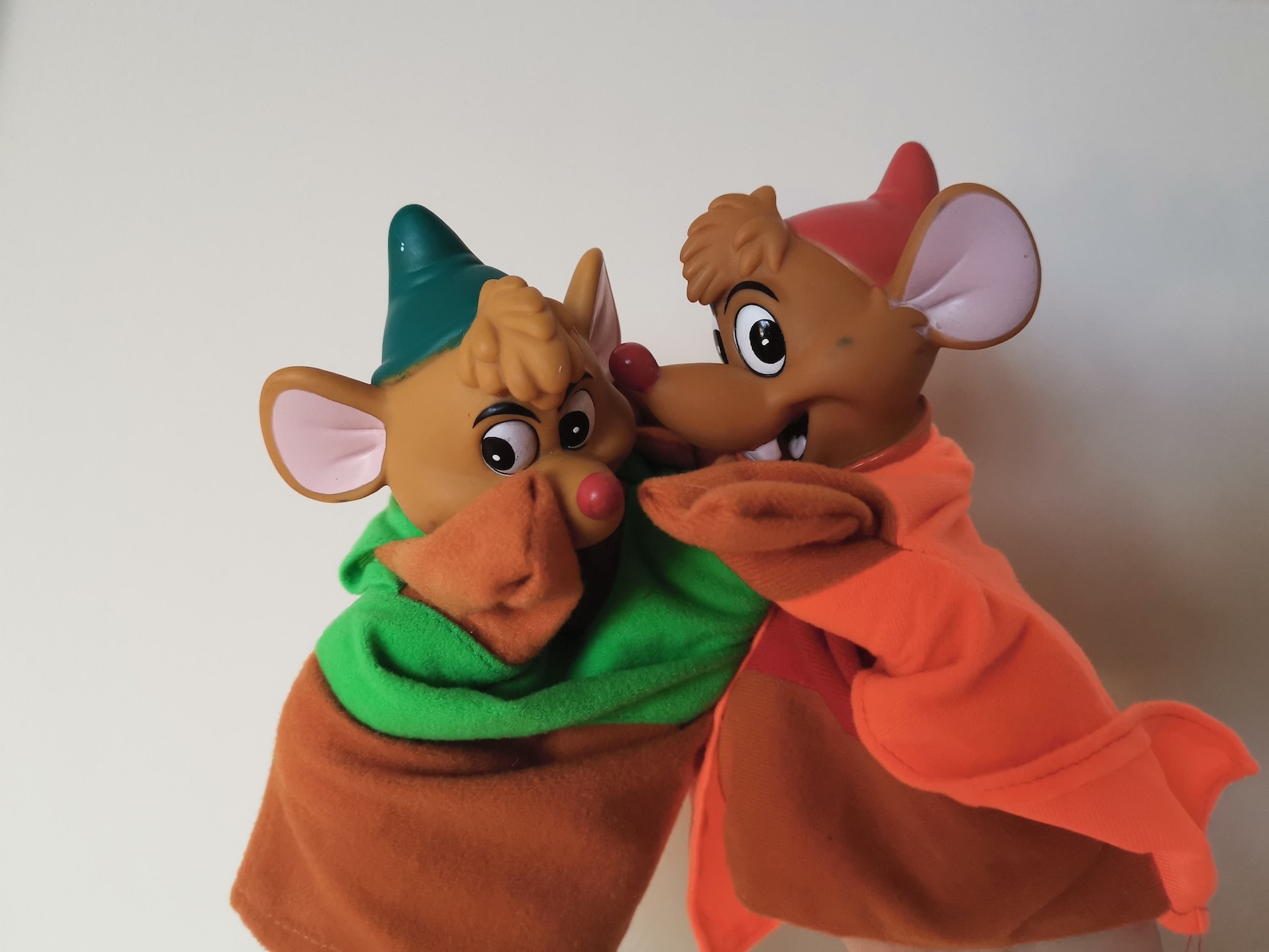 Vintage Hand Puppets, Cartoons Heroes Cinderella Disney, Limited. - Etsy