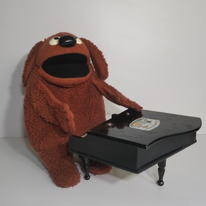 Jim Henson Rowlf the Dog Muppet Doll #852 Vintage Rowlf Muppet Hand ...
