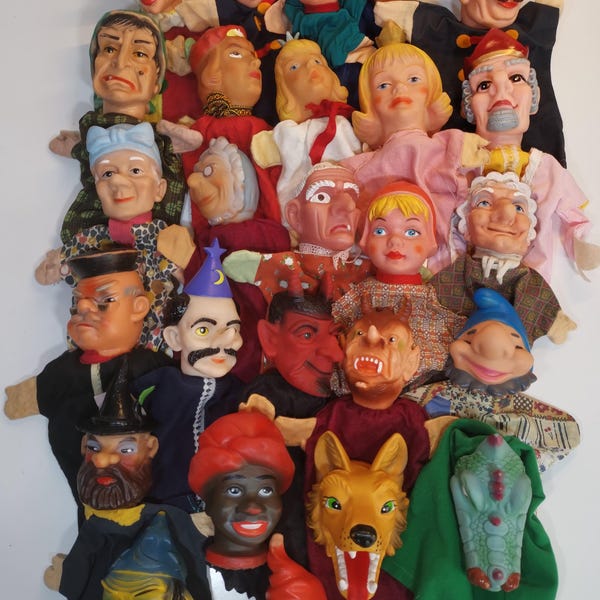 Hand Puppets - Etsy UK