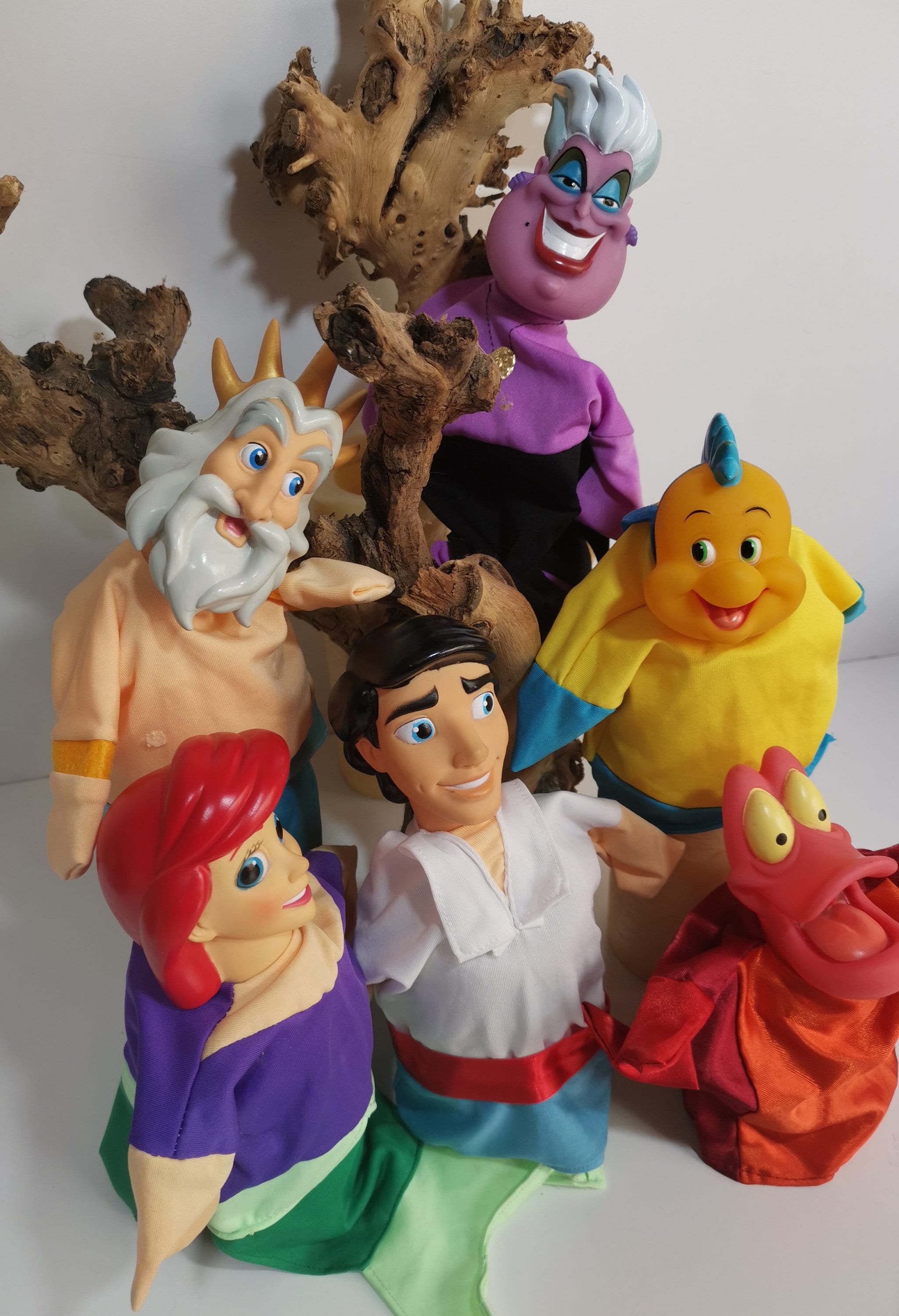 Mermaid DISNEY old Puppets Cartoon Characters the Little - Etsy