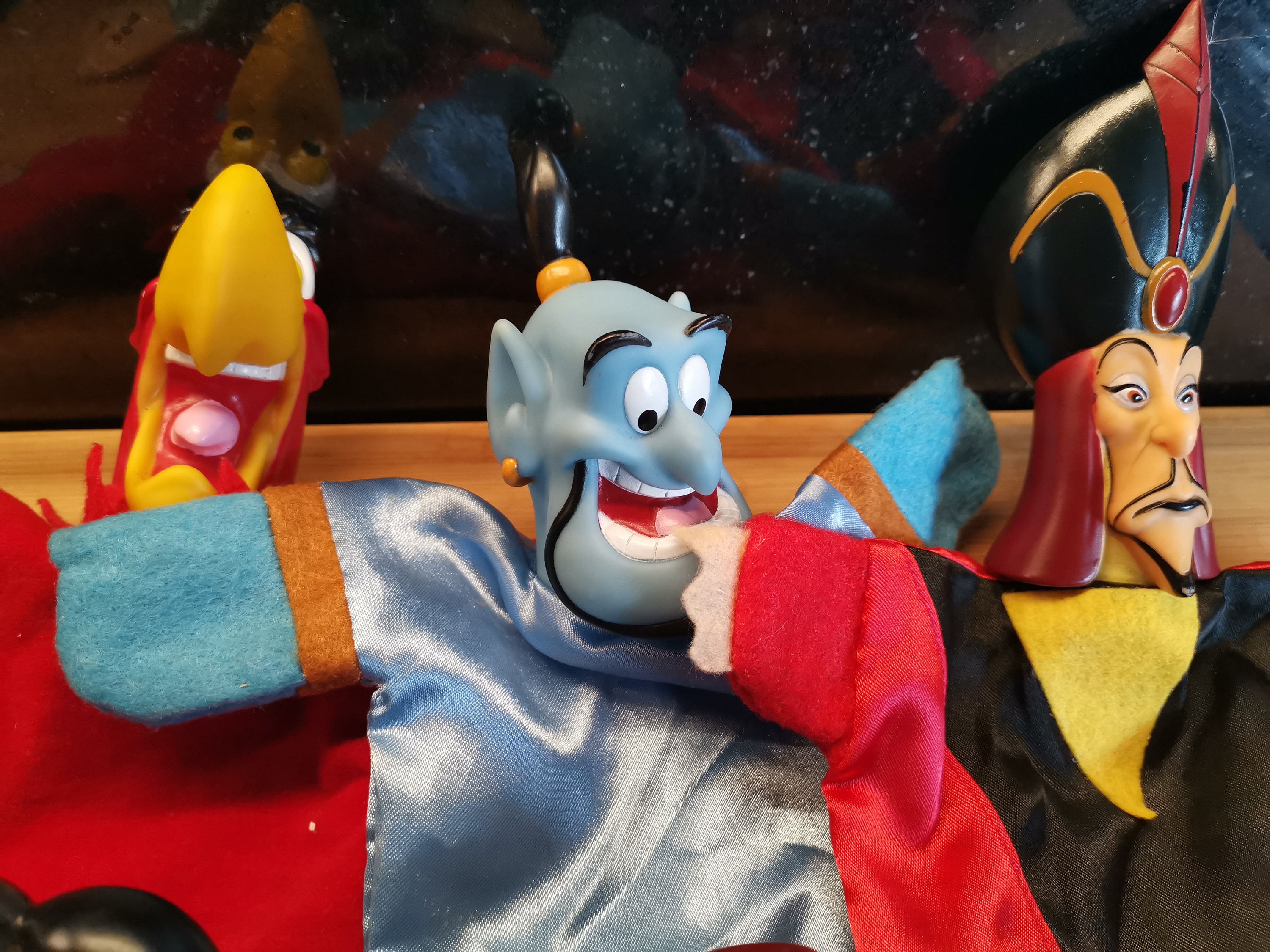 Vintage Hand Puppets, Cartoons Heroes Aladdin DISNEY - Etsy UK