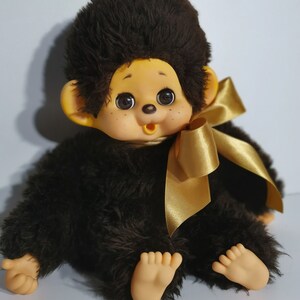VTG Monchhichi Toho Daisuke Sleep Eyes, Bear Monchhichi Plush Toy 34cm ...