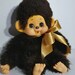 VTG Monchhichi Toho Daisuke Sleep Eyes, Bear Monchhichi Plush Toy 34cm ...