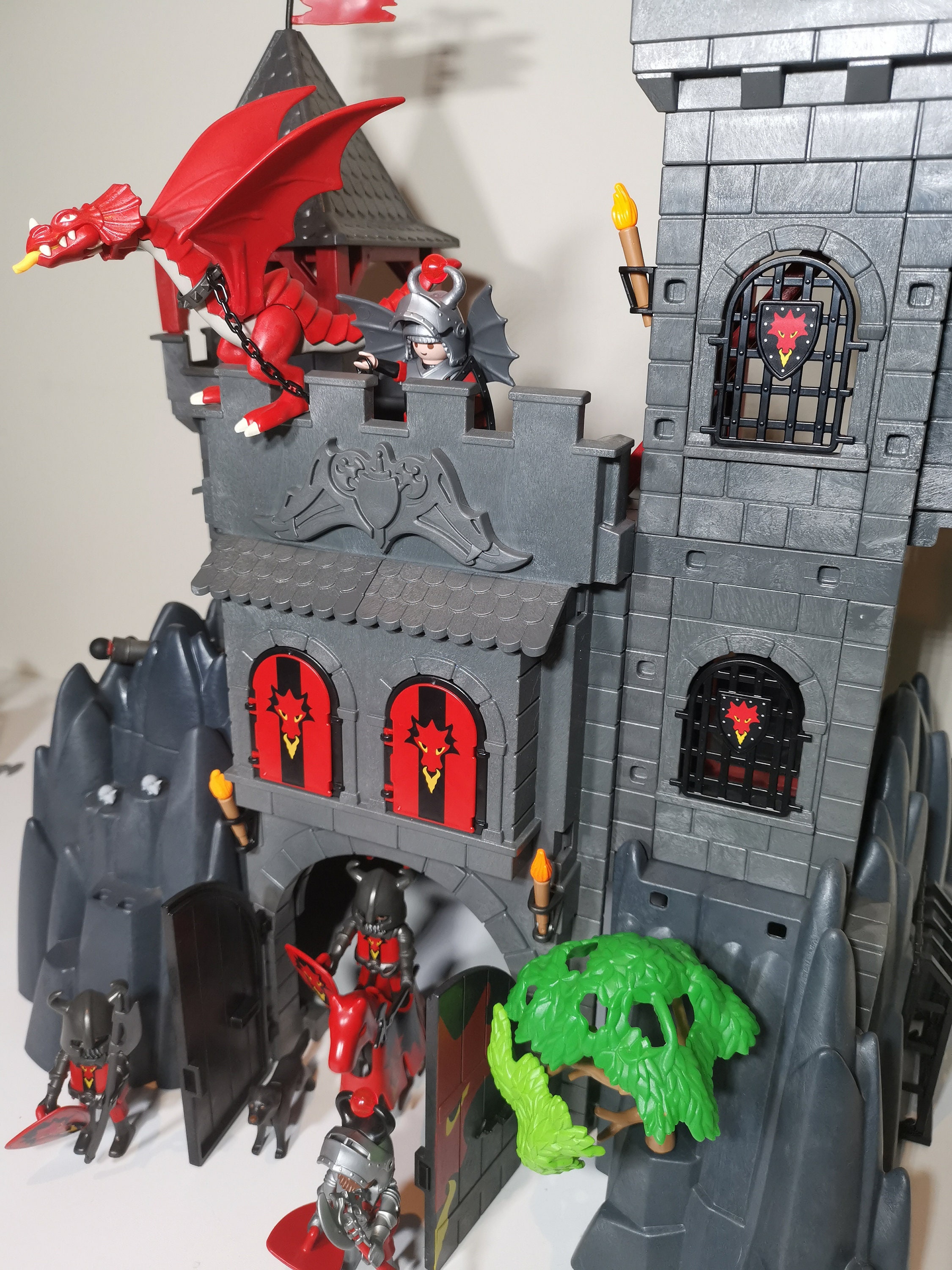 Playmobil Dragon Rock Castle 3269Germany 1997-2004 | Etsy