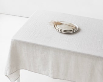 Light Gray Tablecloth - Etsy