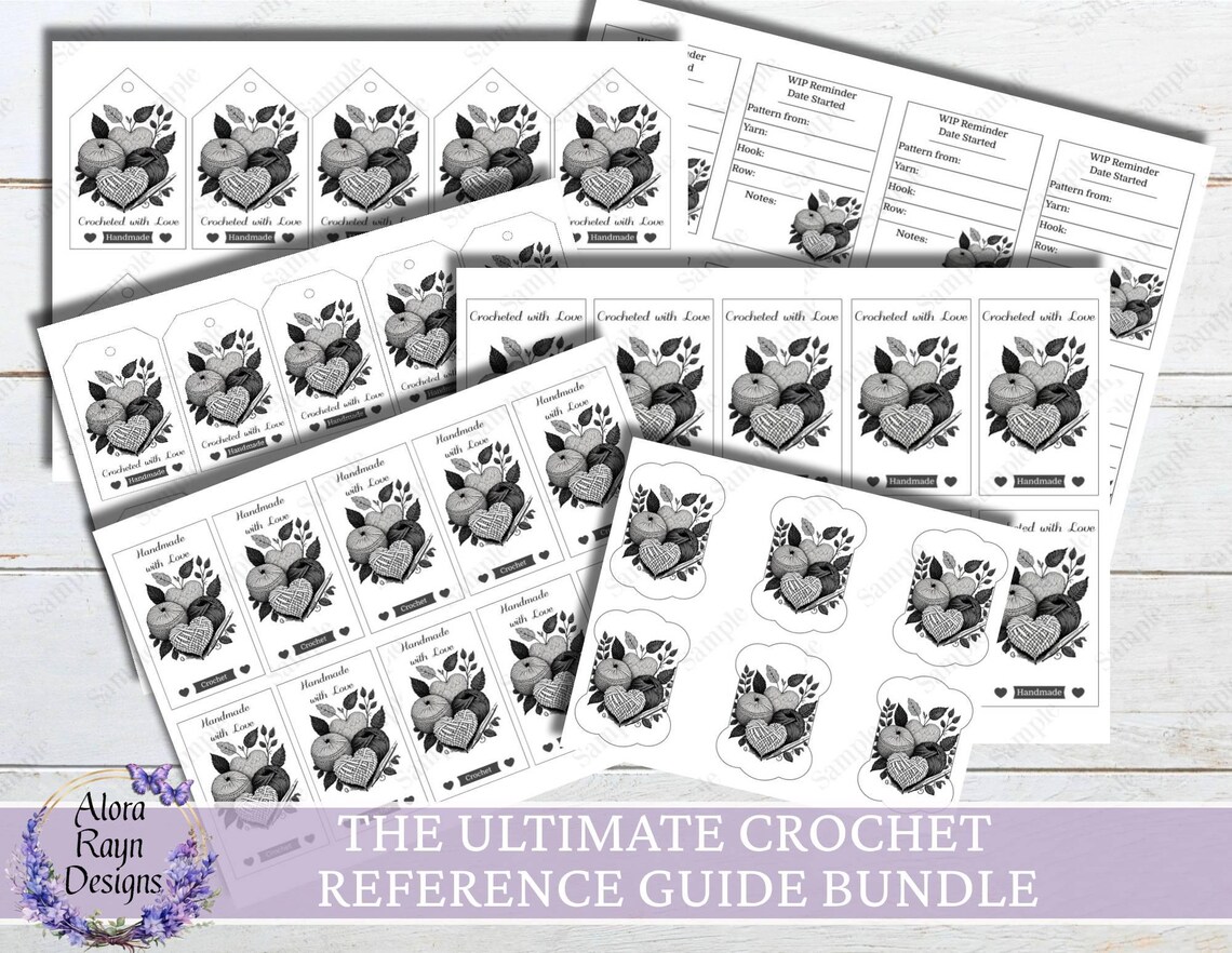 The Ultimate Crochet Reference Guide Bundle, Beginner Crochet Reference ...