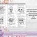 24 Printable Valentine’s Food Pun Coloring Kids Cards, Valentine's Day ...