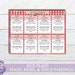 Printable Red Plaid Food, Herb & Spice Pairings Guide,printable Kitchen ...