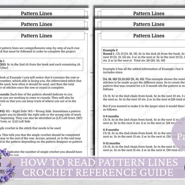 Patterns & How To - Etsy