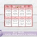 Printable Red Plaid Food, Herb & Spice Pairings Guide,printable Kitchen ...