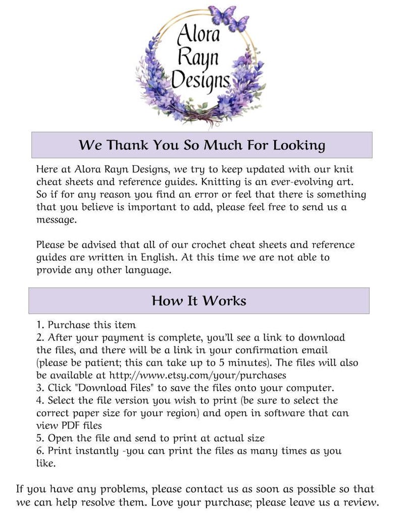 Knit Hook Conversion Chart Reference Guide, Knit Journal Page, Basic ...