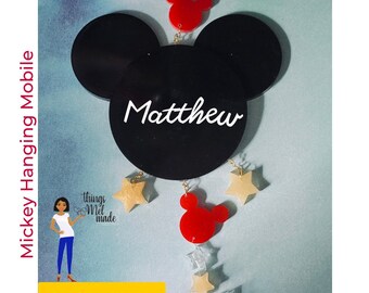 Mickey Mouse Hanging Decorations - Etsy