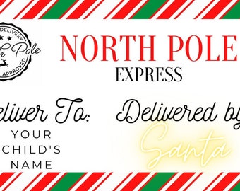 North Pole Mail | Etsy