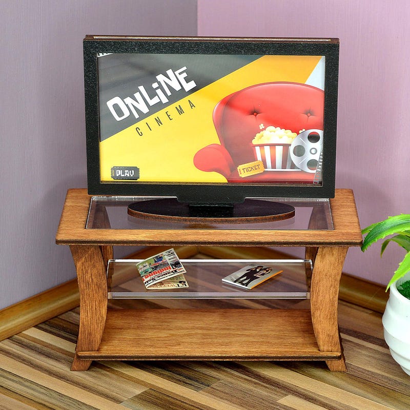 1/6 Scale Tv Stand - Etsy UK