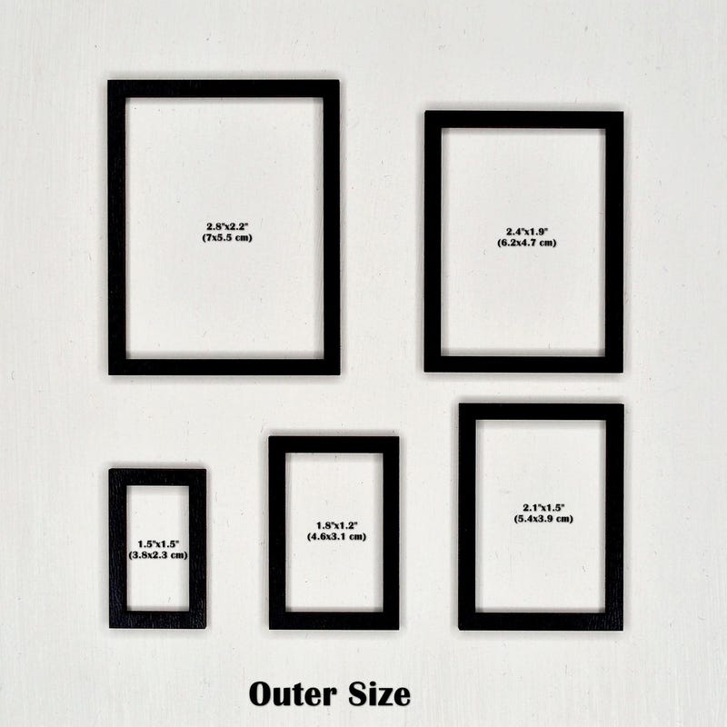 Miniature Picture Frames - Etsy