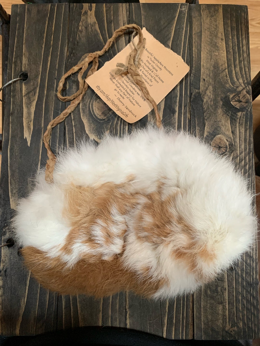 Rabbits Fur Purse Handmade Lined - Etsy