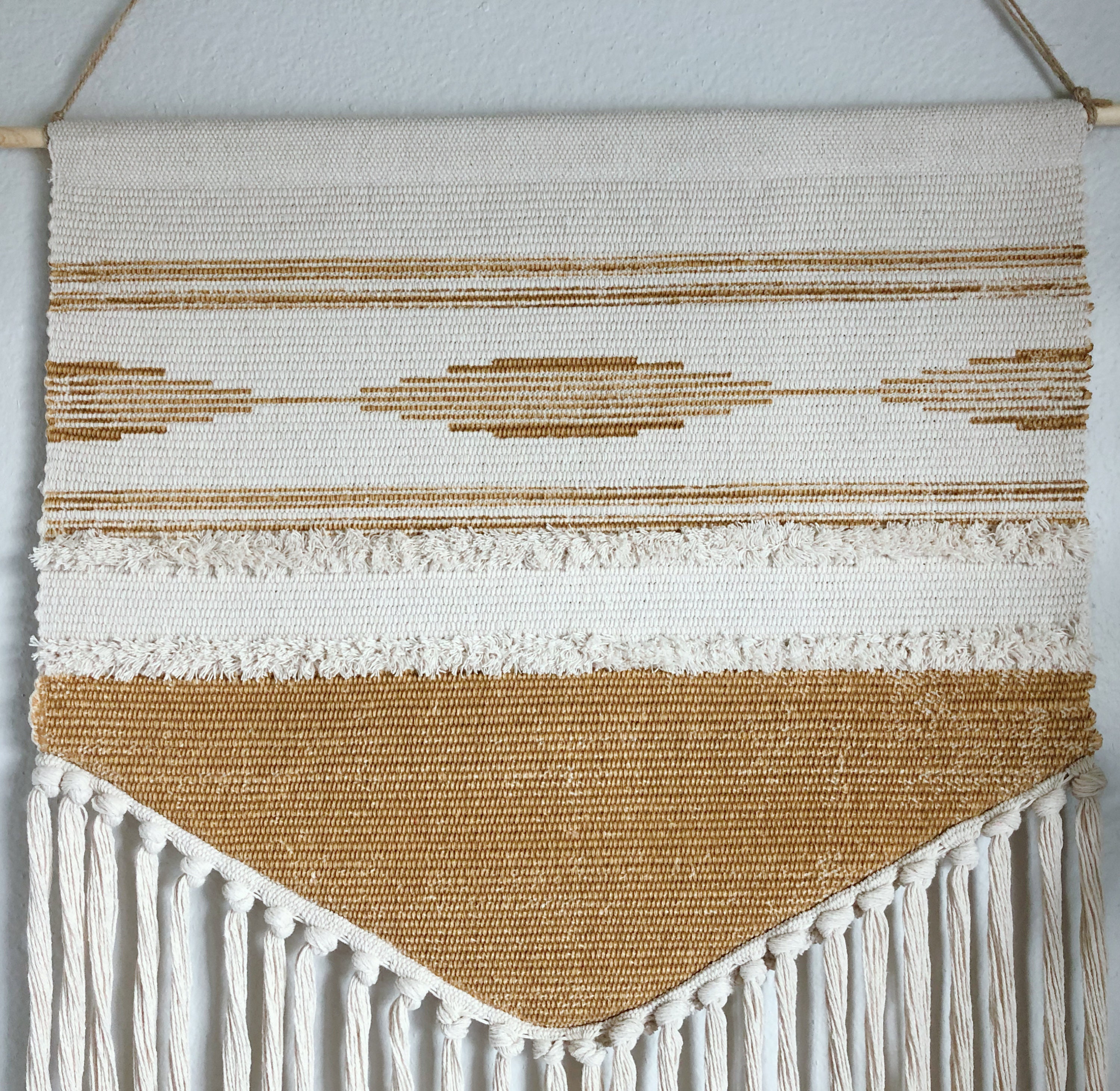 Bohemian Wall Hanging Wall Tapestry With Tassel Boho Wall | Etsy