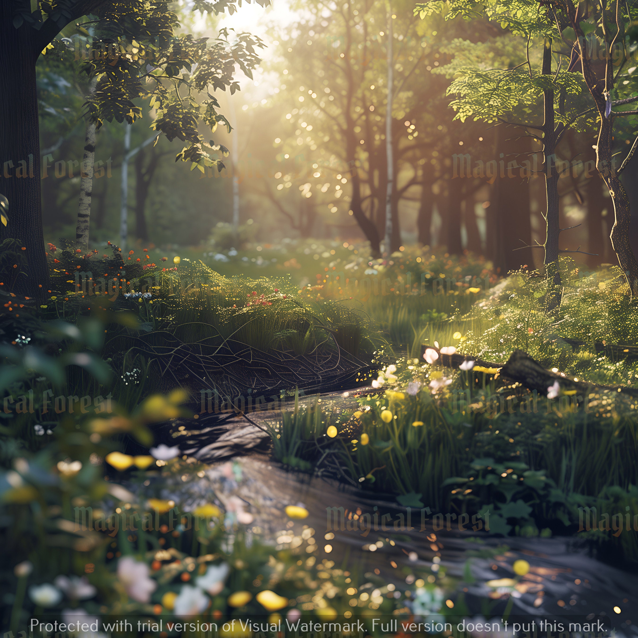 20 Enchanted Forest Backdrops, Magical Woods, Storybook Background ...