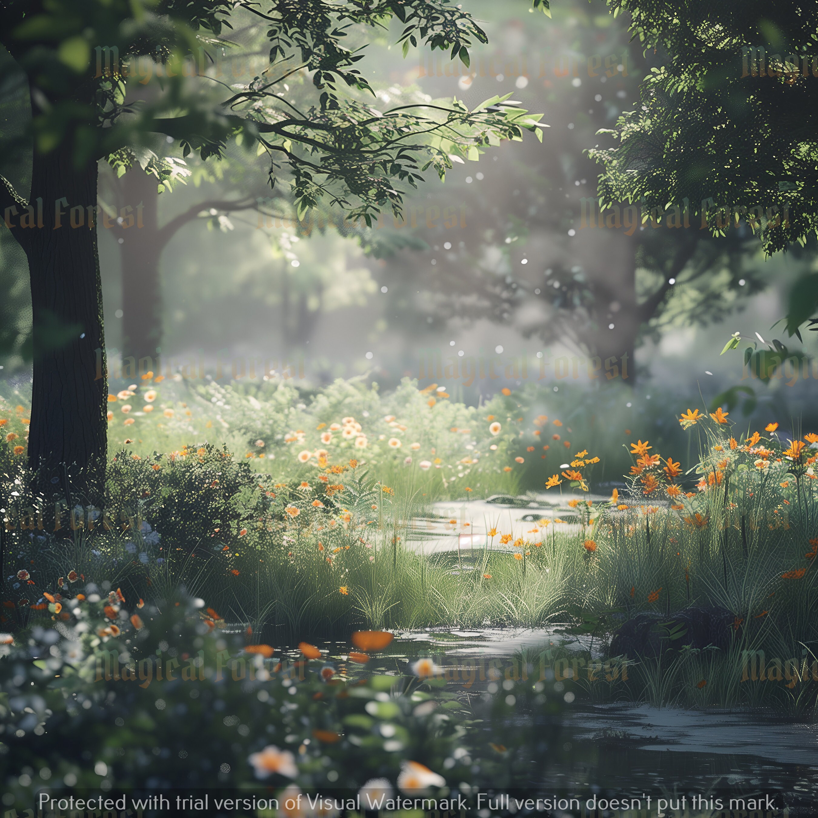 20 Enchanted Forest Backdrops, Magical Woods, Storybook Background ...