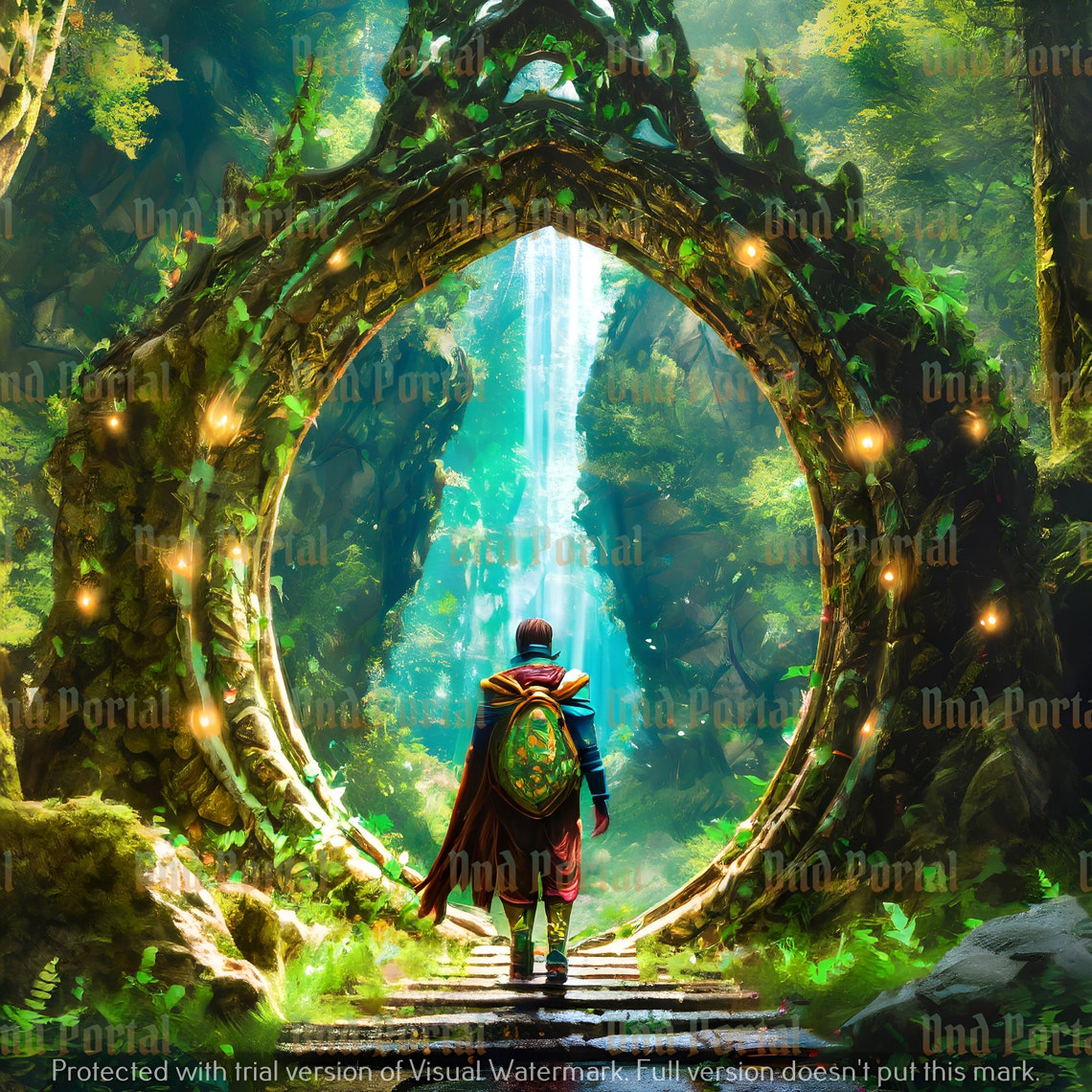 Fantasy Portals, Dnd Backdrop, Dnd Arwork, Fairy Tale, Ethereal Digital ...
