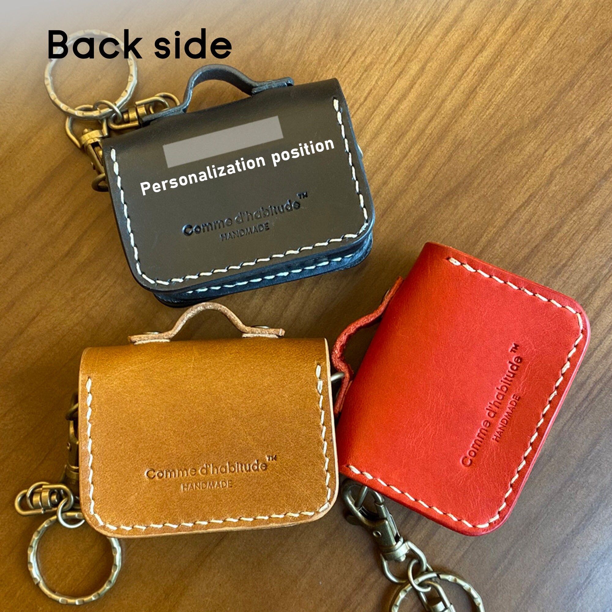Miniature Satchel Bag Key Ring 1/6 Hand-stitching Engraved - Etsy