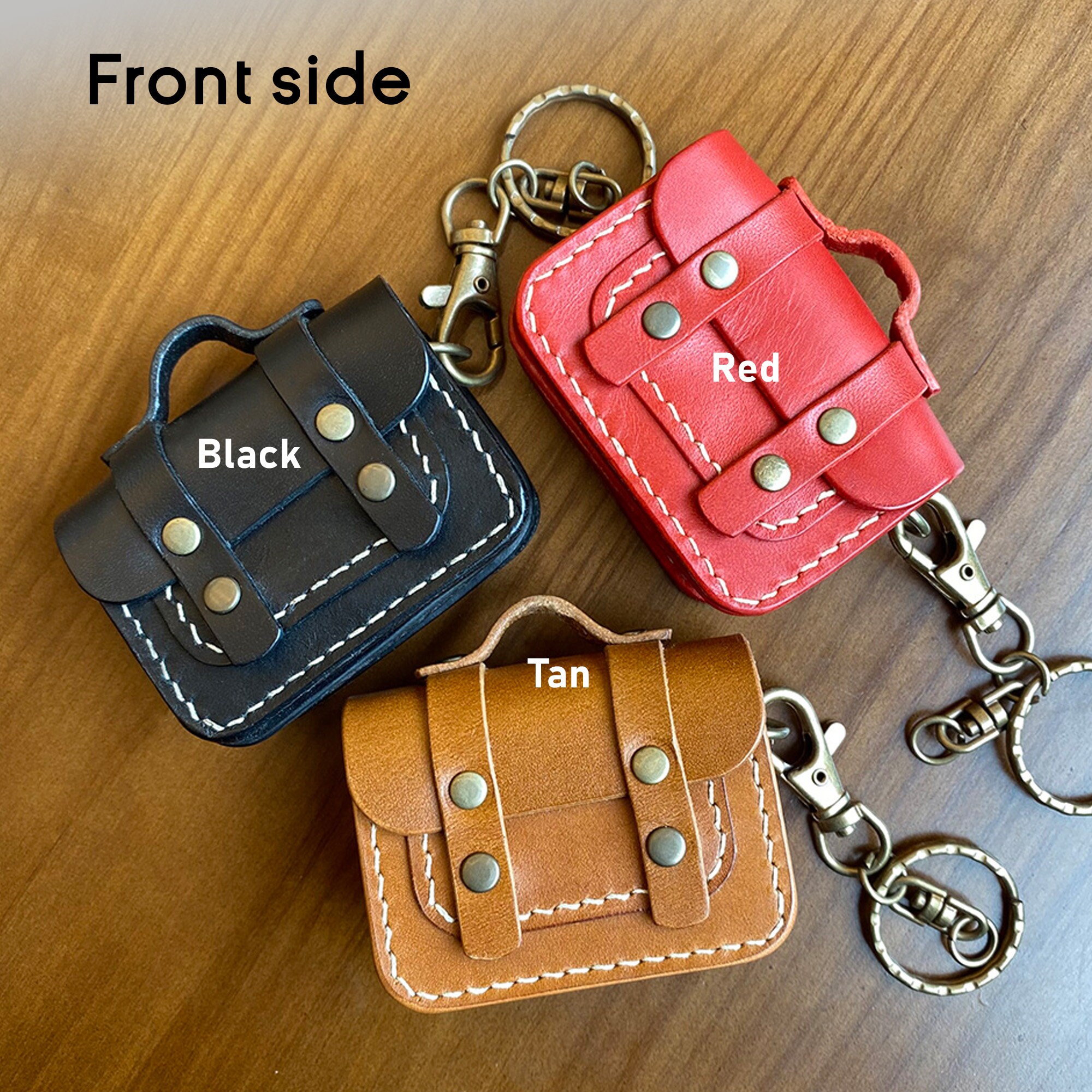 Miniature Satchel Bag Key Ring 1/6 Hand-stitching Engraved - Etsy