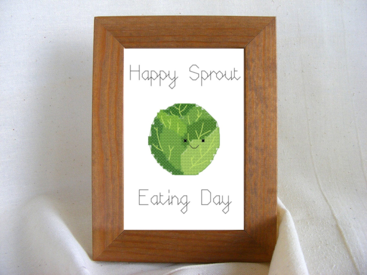 Happy Sprout Cross Stitch Pattern PDF - Etsy Australia