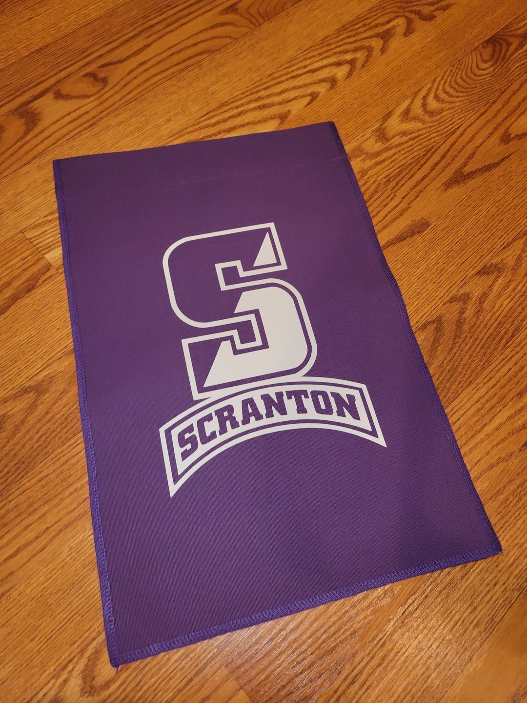 Scranton U Flag Purple Canvas - Etsy