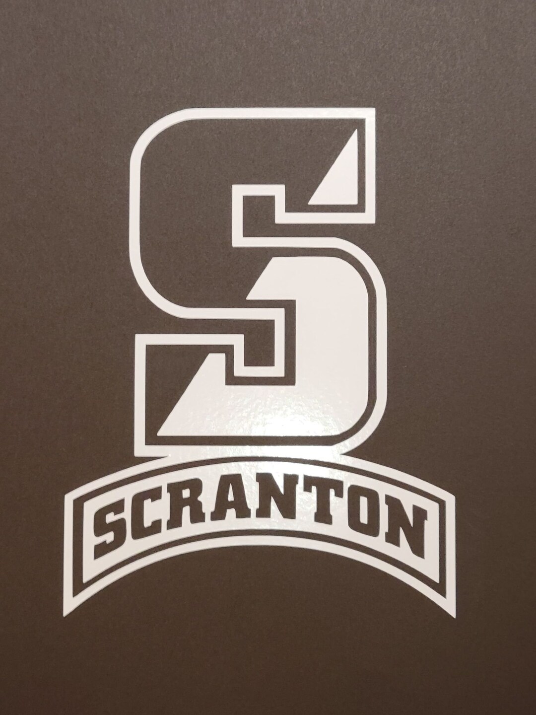 Scranton U Car Decal - Etsy