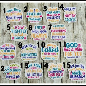Christian Stickers, Faith Based Stickers, God Stickers, Catholic ...