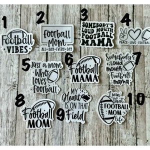 Football Mom Stickers, Football Mama, Football Stickers, Mom Stickers ...