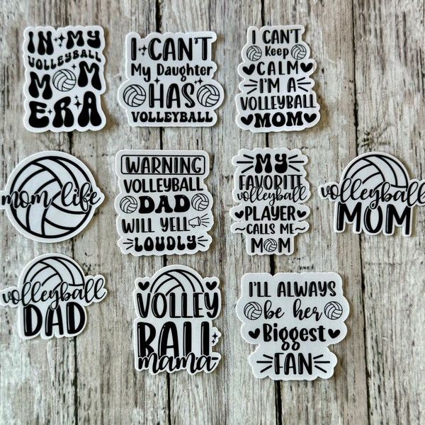 Volleyball Stickers - Etsy