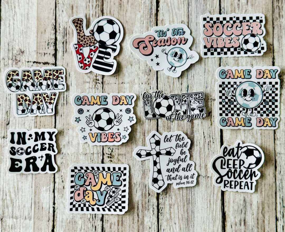 Soccer Stickers, Soccer Lover, Soccer Player Stickers, Custom Stickers ...