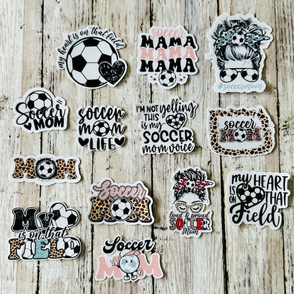 Custom Soccer Mom Stickers - Etsy