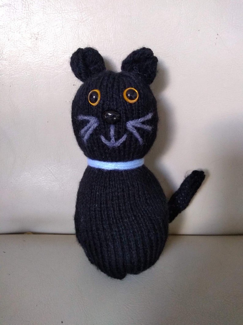 Loom Knitting PATTERNS |loom Knit a Cat| Toys | Halloween | Amigurumi ...