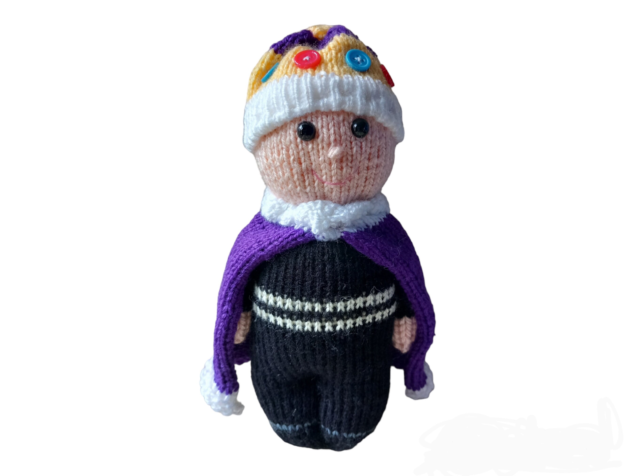 Loom Knitting PATTERNS Loom Knit King Charles Royal Coronation ...