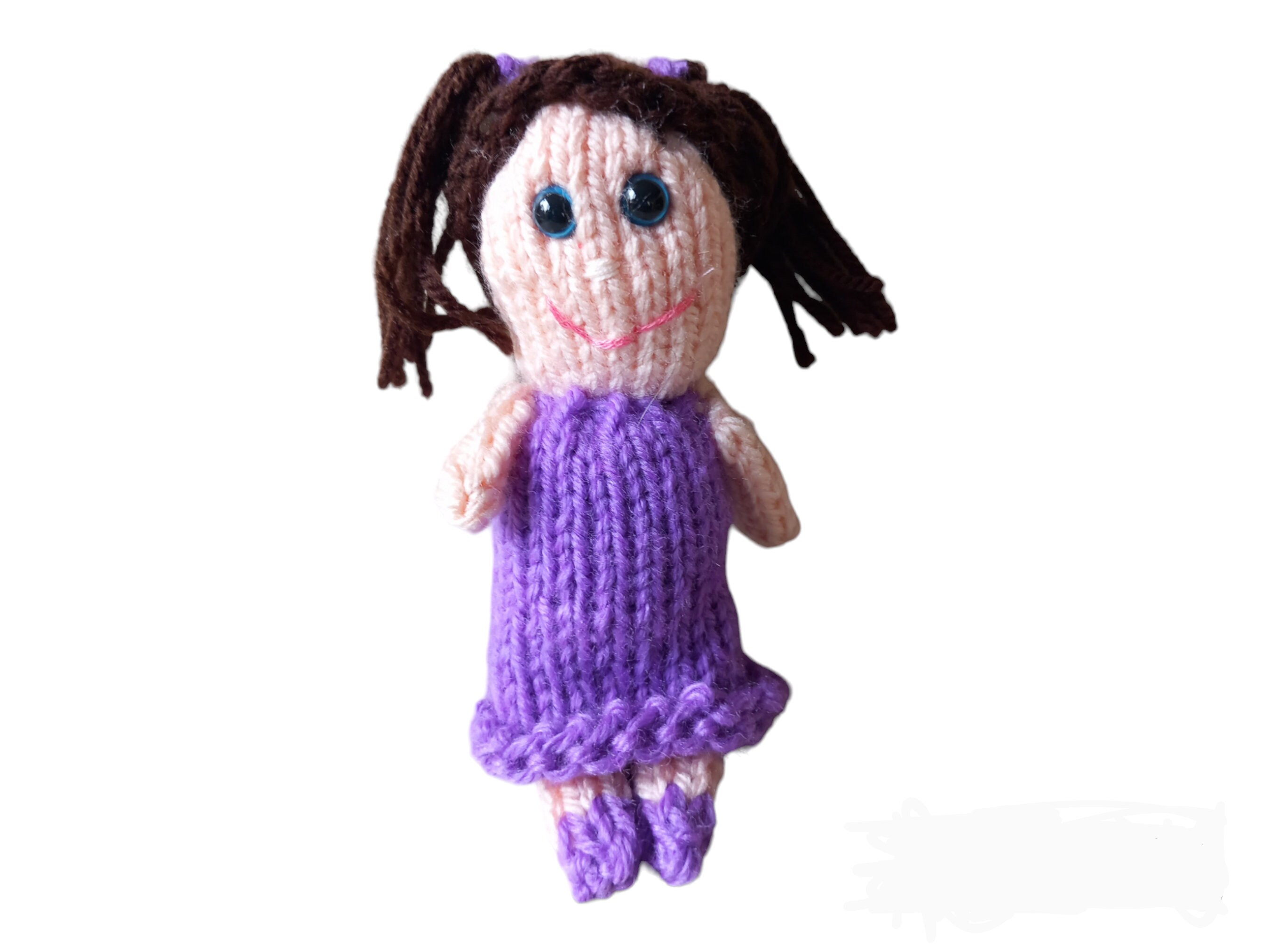 Loom Knitting PATTERNS Loom Knit a Small Doll Loom Knit Pocket Buddy ...