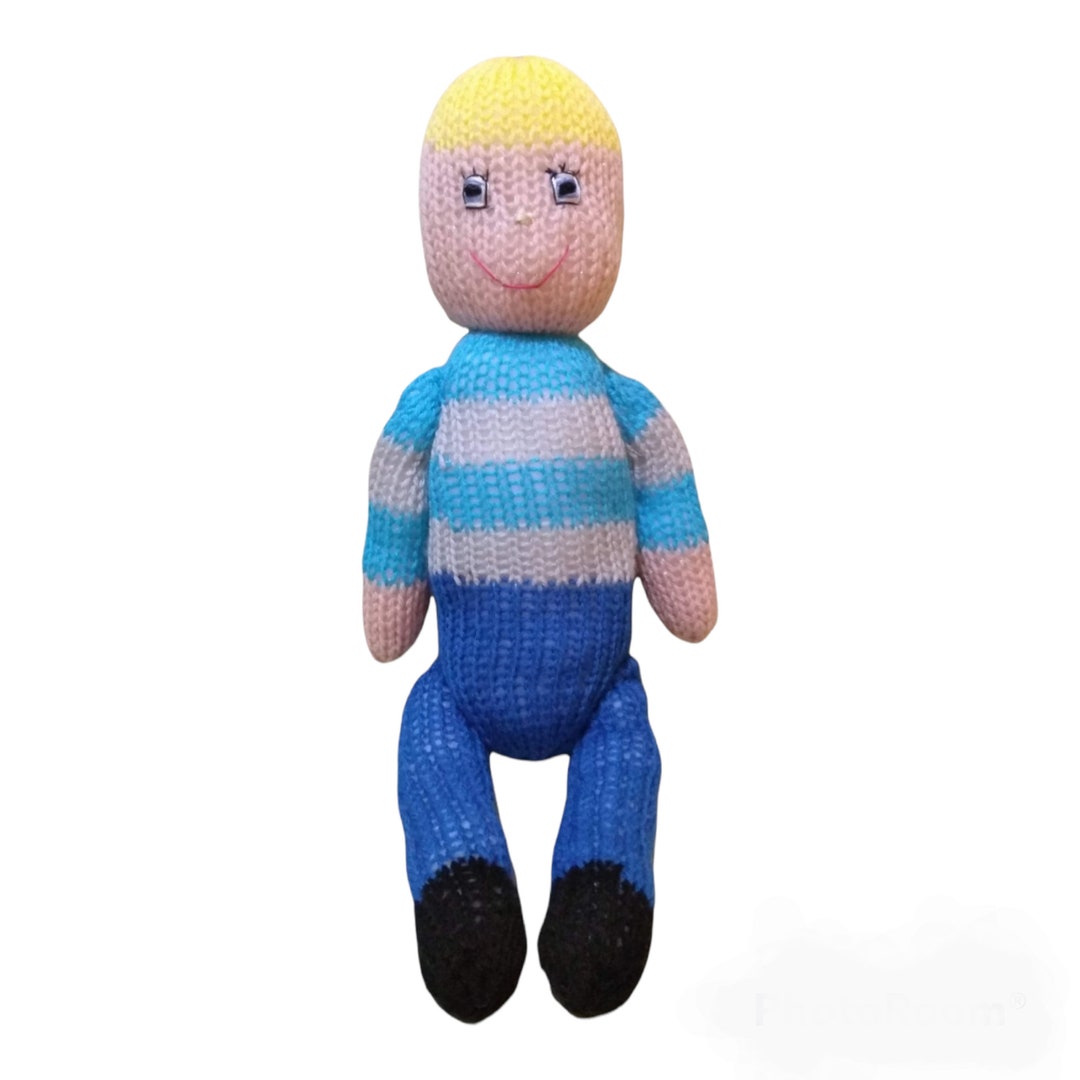 Loom Knitting PATTERNS Loom Knit Big Doll Toys Amigurumi - Etsy