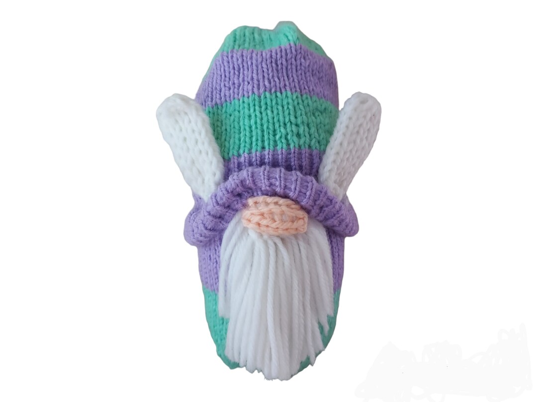 Loom Knit Easter Bunny Gonk Pattern: Beginner Friendly (instant ...