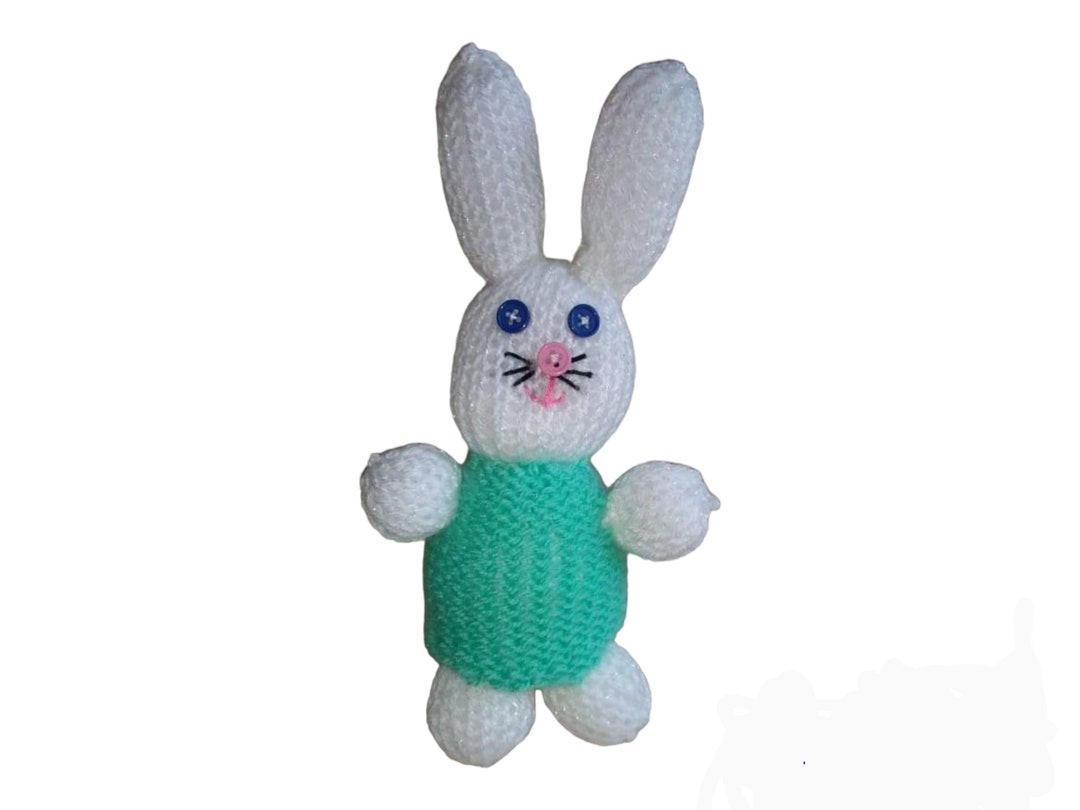 Loom Knitting PATTERNS Loom Knit Rabbit | Bunny | Toys | Easter Bunny ...